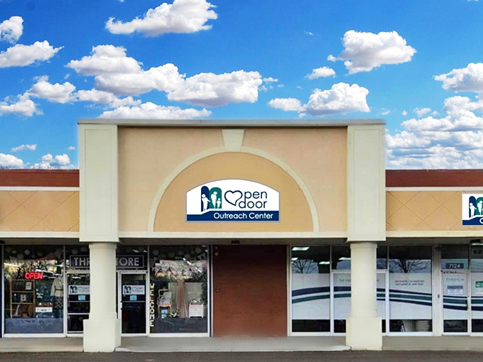 The unassuming exterior of Open Door Thrift Store in Waterford Township hides a treasure trove of bargains waiting to be discovered inside.