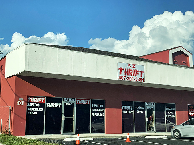 The red and white storefront might look modest, but inside lies a treasure hunter's paradise waiting to be explored.