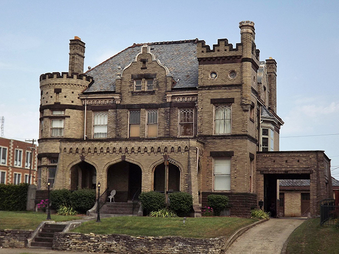 Stone turrets pierce the Ohio sky as ivy creeps up the walls&mdash;medieval fantasy meets Midwestern charm in this architectural time machine.
