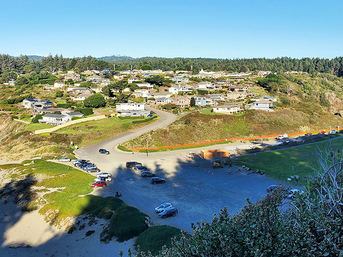 Trinidad's hillside homes cascade toward the Pacific like a California version of an Italian coastal village, minus the gelato stands but with extra redwoods.