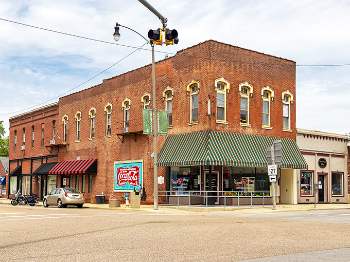 Greenville's historic downtown square looks like it was plucked from a Norman Rockwell painting, complete with that courthouse that's seen more stories than a librarian.