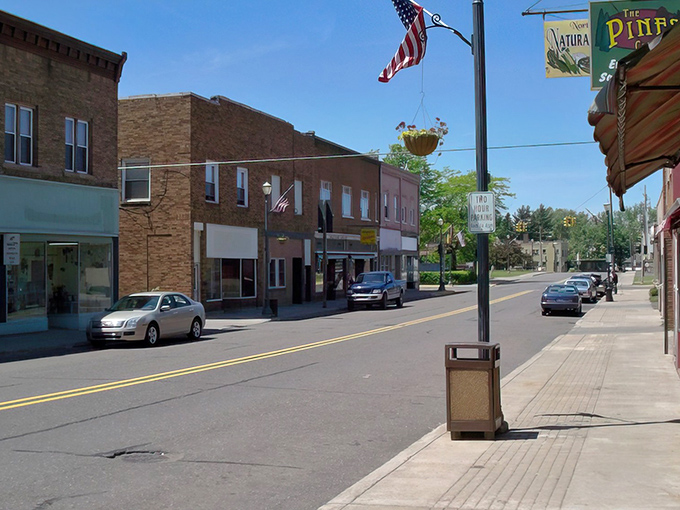 Suffolk Street stretches into the horizon like a welcome mat to Ironwood's charms, where small-town America still thrives in the western UP.