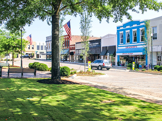 Abbeville's historic square welcomes you with brick-paved streets and storefronts that have witnessed generations of South Carolina life. Small-town charm with big personality.