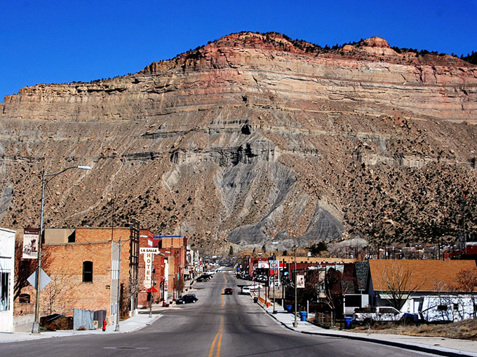 Helper's dramatic sandstone cliffs create nature's own IMAX backdrop for this historic Main Street, where time seems to move at a more civilized pace.