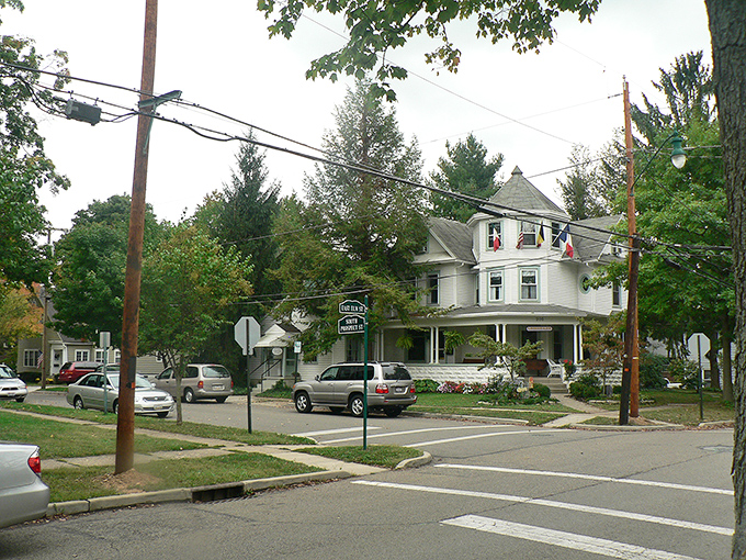 Sunlight dances across Broadway's historic facades, painting Granville in golden hues that make even hurried souls slow their pace.