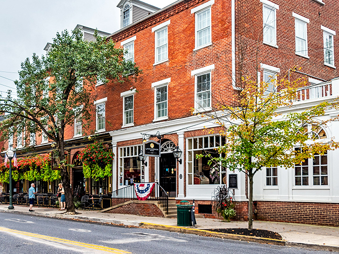 Lititz's charming Main Street invites you to slow down and savor small-town life, where bookstores and cafés replace chain stores and hurried pace.