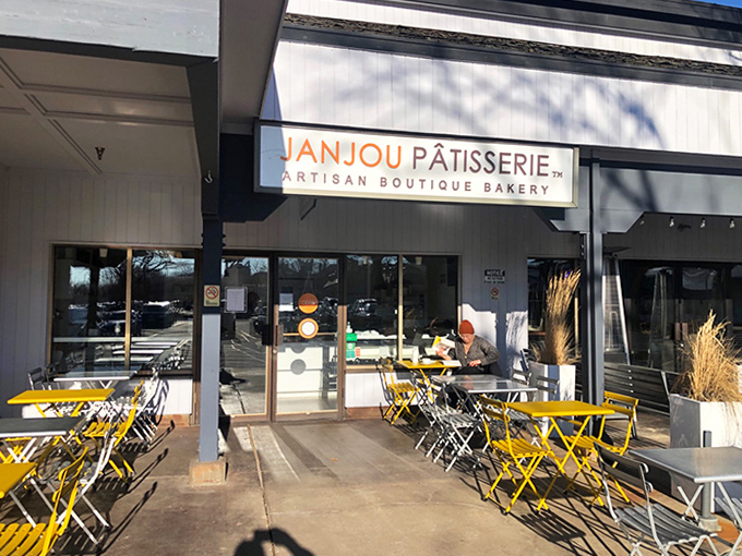 The unassuming exterior of Janjou P&acirc;tisserie belies the Parisian-worthy treasures within. Like finding Brigadoon in a strip mall, but with better pastries.
