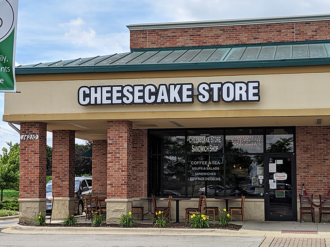 The unassuming strip mall exterior houses culinary treasures that would make even the most jaded dessert connoisseur weak in the knees. Cheesecake paradise awaits!