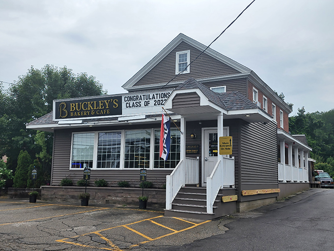 The unassuming exterior of Buckley's might not scream "culinary destination," but that's exactly how the best hidden gems operate. No flash, all substance.