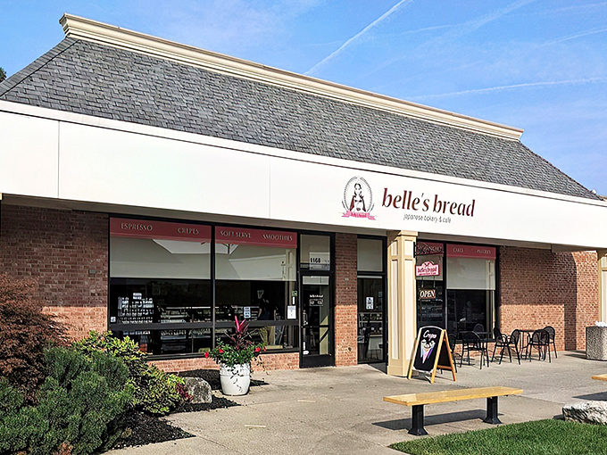 Belle's Bread welcomes you with understated charm, like that quiet classmate who turned out to be a culinary genius. The simple storefront hides extraordinary treasures within.