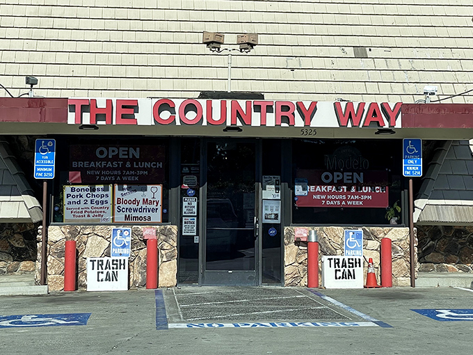 The unassuming exterior of The Country Way might not stop traffic, but locals know this modest fa&ccedil;ade hides breakfast treasures worth any detour.