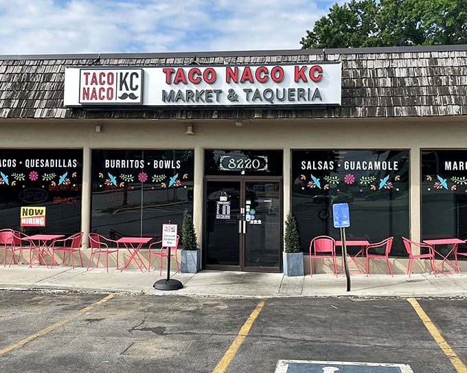 Unassuming strip mall, extraordinary flavors. Taco Naco KC's modest exterior hides culinary treasures that would make even the most jaded foodie weak at the knees.
