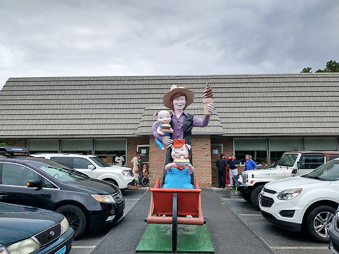The unassuming exterior of Katie's Kitchen promises Amish cooking magic within. Like finding a Broadway show in a barn &ndash; the best surprises come in modest packages. Ph