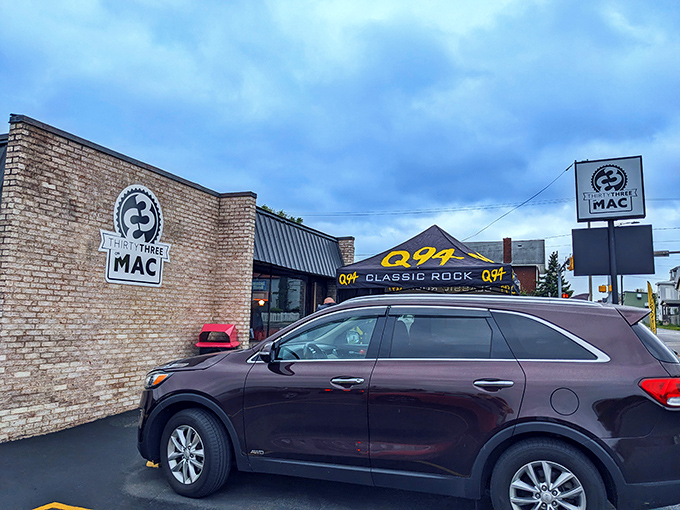 The unassuming brick exterior of 33 on Mac hides a cheese-lover's paradise within. Like finding a treasure map in your attic.