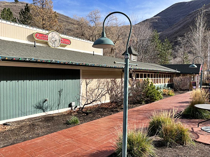 Nestled in Emigration Canyon like a culinary oasis, Ruth's Diner beckons hungry travelers with mountain views that rival the food for your attention.