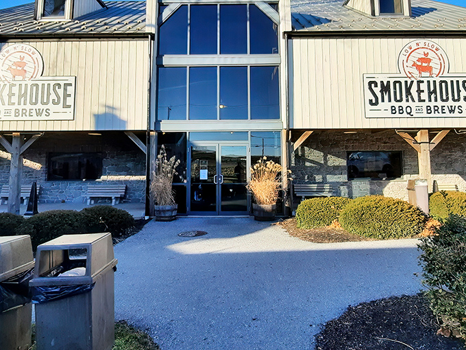 This barn-style beauty proves that great barbecue can flourish anywhere, even in Pennsylvania's peaceful countryside.