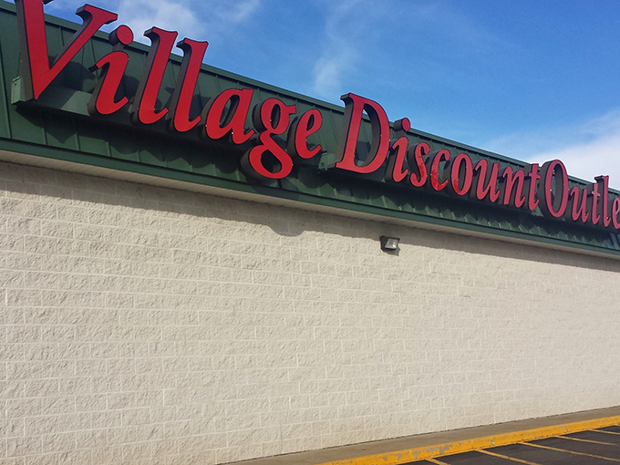 The unassuming exterior hides a treasure hunter's paradise. That green roof has become a beacon for bargain seekers throughout Northeast Ohio.