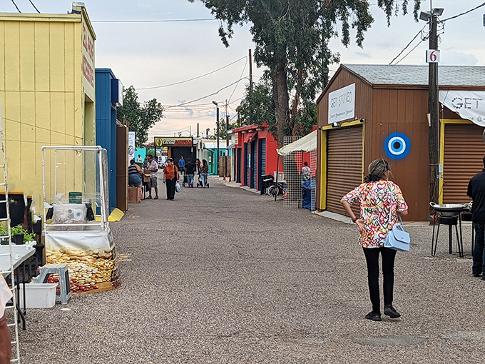Every treasure hunter's dream starts with a single step down these colorful vendor-lined pathways of possibility. 