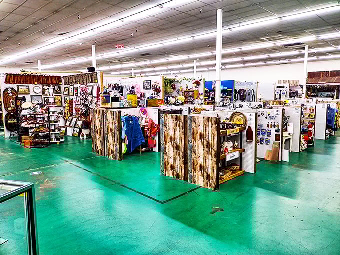 Every treasure hunter's dream starts with that first magical step into organized chaos and endless possibilities.