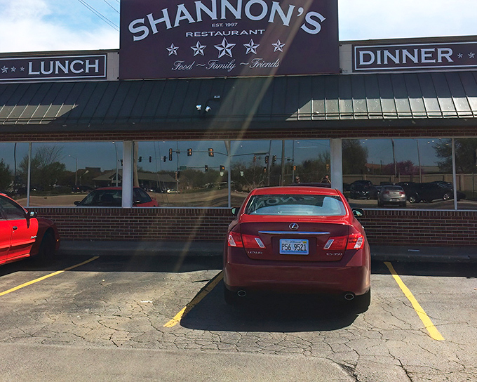Shannon's Five Star exterior doesn't scream "culinary destination," but that's part of its charm. The best treasures often hide in plain sight.