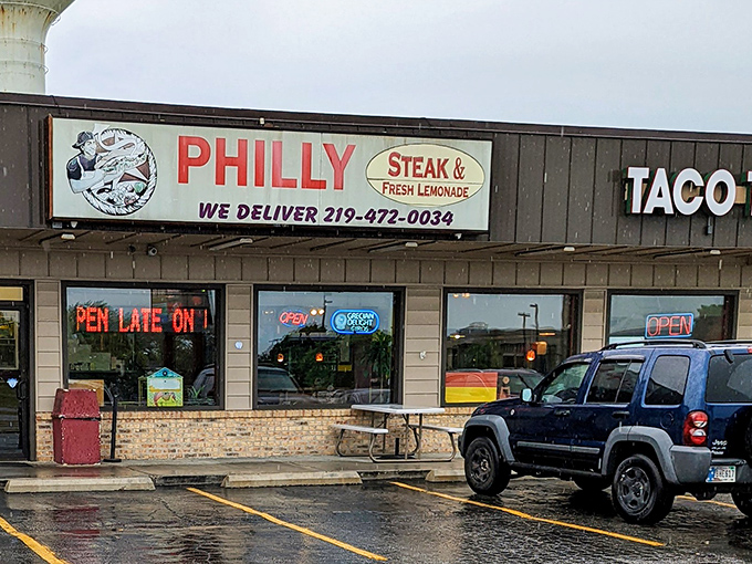The modest storefront boldly announces its mission with no pretense&mdash;just the promise of Philadelphia's greatest export and refreshing lemonade to wash it down.
