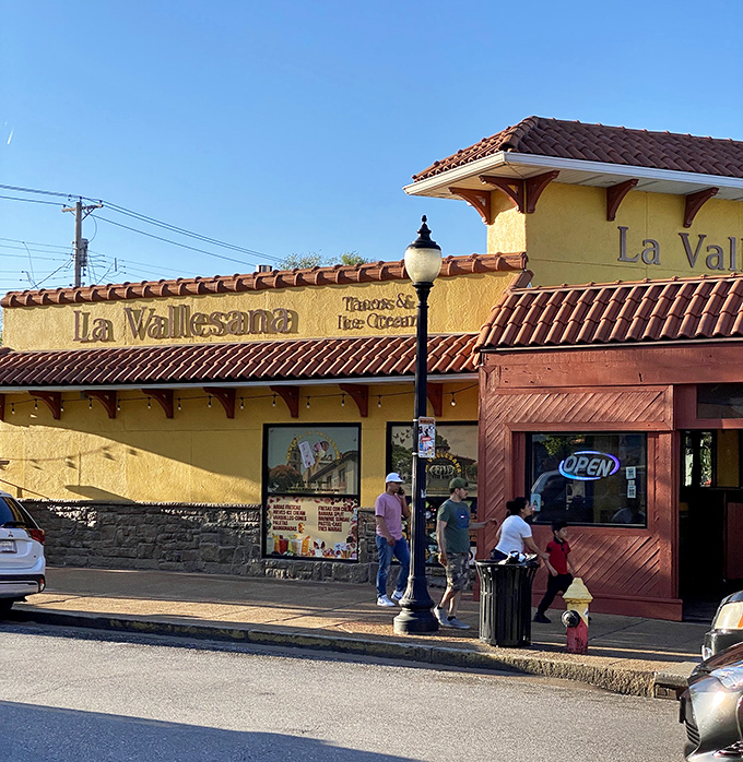 The sunshine-yellow exterior of La Vallesana stands out on Cherokee Street like a delicious beacon calling all hungry travelers home.