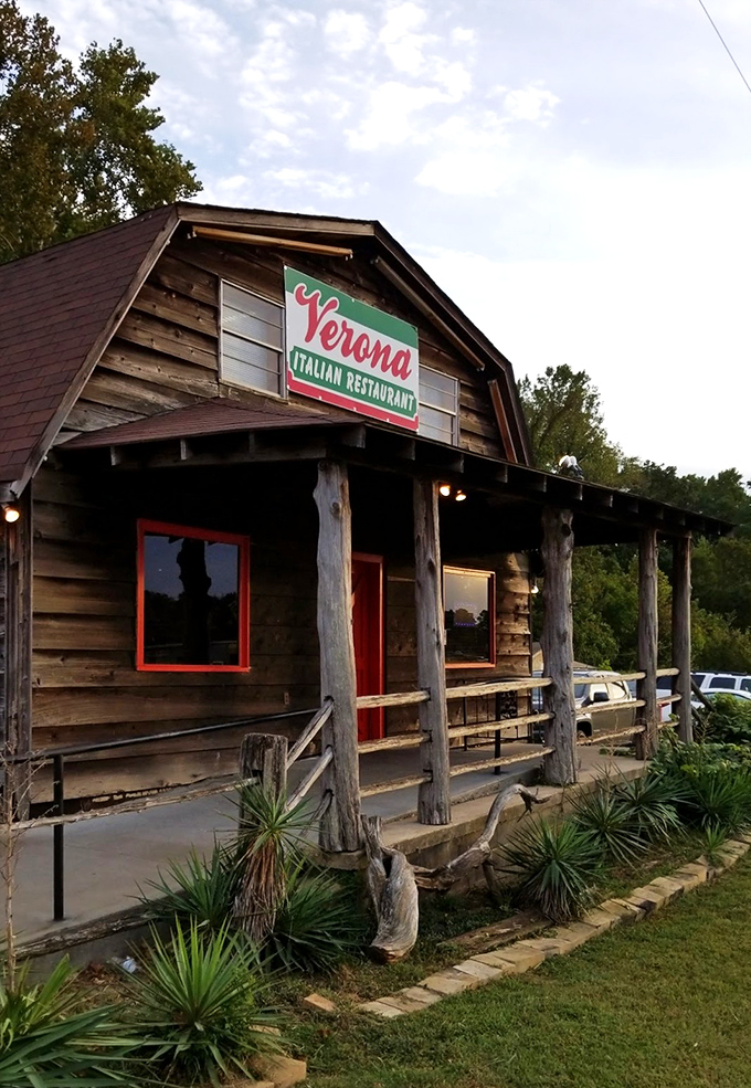 The unassuming exterior of Verona Italian Restaurant might fool you, but as my grandmother always said, "Never judge a pasta place by its porch."