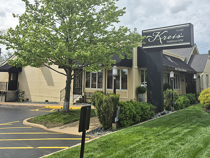 The unassuming exterior of Kreis' hides a treasure trove of perfectly prepared beef that would make any carnivore weep with joy.
