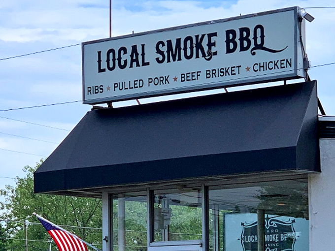 The unassuming storefront that launches a thousand barbecue dreams. Like finding a treasure map where X marks the spot&mdash;and the spot smells incredible.