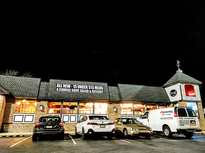 That brick exterior might look humble, but inside awaits culinary magic that'll make your taste buds do a happy dance.