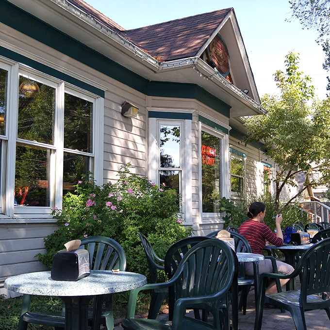 Nostalgia has an address! Goody's charming exterior beckons with promises of sweet memories and even sweeter treats.