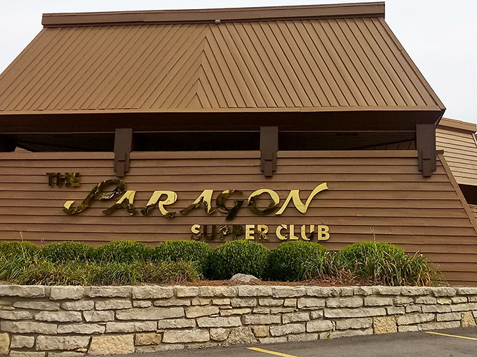 The unassuming exterior of The Paragon hides its treasures like a culinary speakeasy. This wooden fa&ccedil;ade in Dayton has witnessed decades of special occasions and Tuesday night splurges.