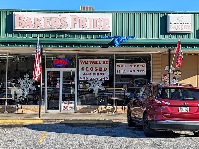 The green-trimmed storefront beckons like a sugar-scented lighthouse. Baker's Pride has been Savannah's sweet spot long before Instagram made food photography a competitive sport.