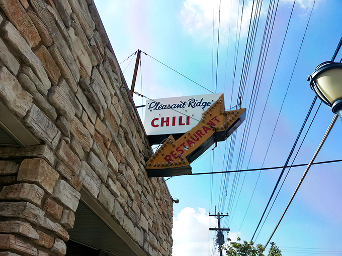 That iconic stone facade and vintage neon sign aren't just decoration&mdash;they're a promise of Cincinnati comfort that's been kept for generations.