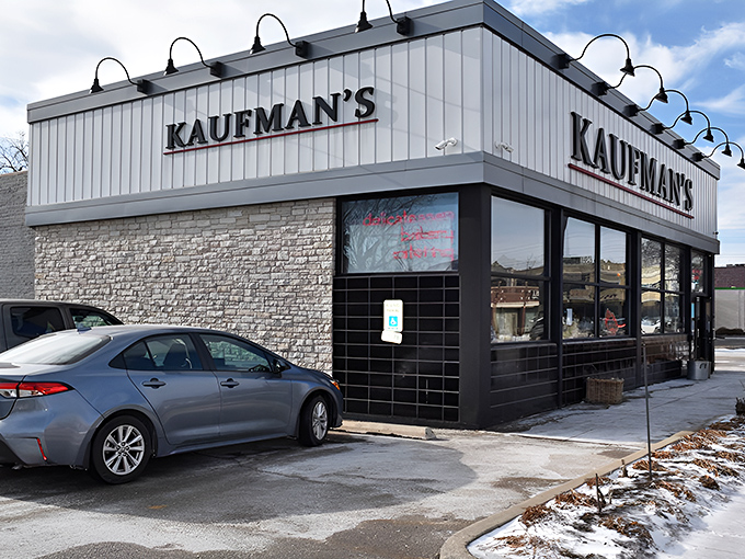 The unassuming exterior of Kaufman's belies the culinary treasures within. Like finding a diamond in the suburban rough, this Skokie institution promises delicious revelations.