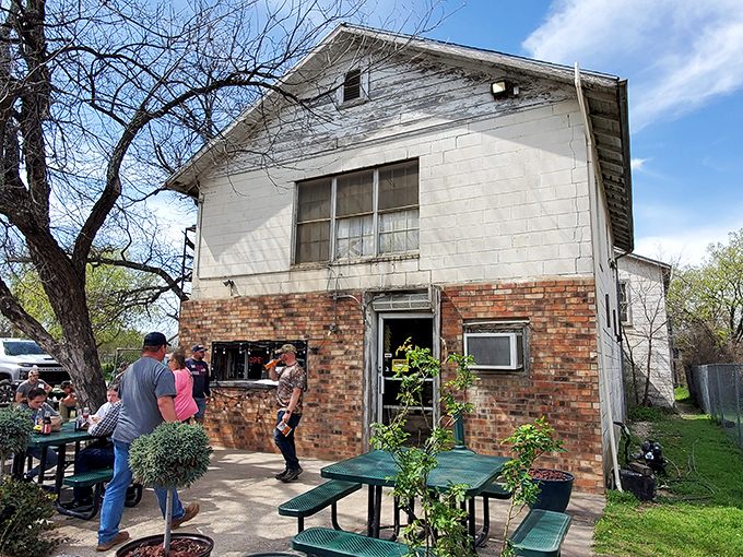 The unassuming exterior of Herd's Burgers proves once again that the best food often hides in the most modest packages. World famous? You bet.