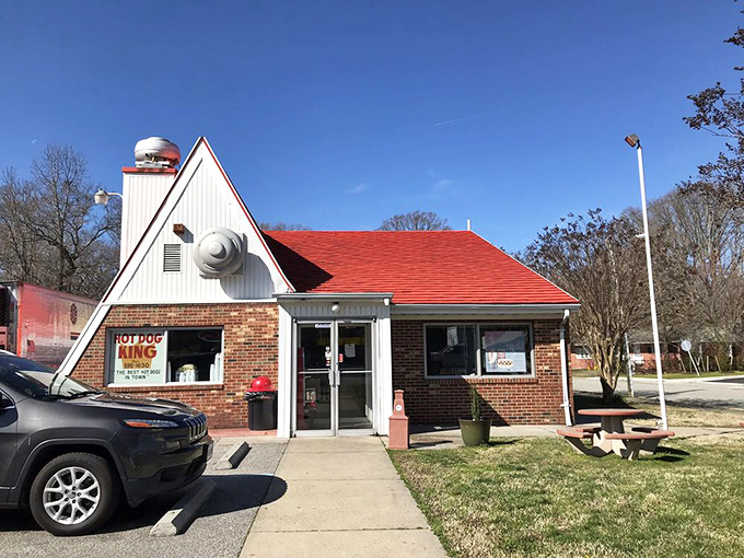 The A-frame architecture isn't just charming&mdash;it's a beacon of hope for the hungry. This little red-roofed kingdom has been Newport News royalty for decades.