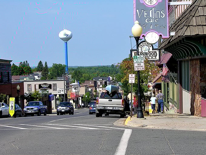 Sheridan Street captures Ely's essence &ndash; where wilderness meets small-town charm under a sky that promises adventure tomorrow.