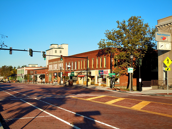 Main Street's brick buildings house local businesses that have somehow survived the retail apocalypse by offering something radical &ndash; things people actually want.