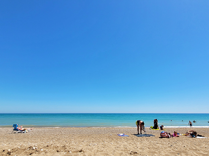 Glencoe Beach's thoughtful design creates that perfect "wow" moment when Lake Michigan first reveals itself.