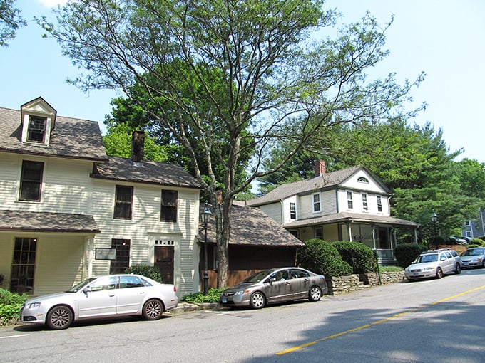 Stone buildings bathed in golden hour light &ndash; Chester's Main Street looks like it was designed by someone who really understands the importance of good lighting.