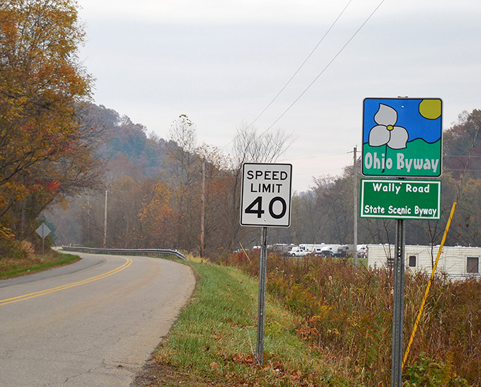The official welcome to slow-down country. At 40 mph, you're finally moving at the perfect speed to actually see America rather than blur past it.