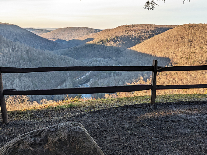 The rocky shores of Loyalsock Creek invite you to dip your toes or skip stones. Nature's playground doesn't come with instructions, just endless possibilities.