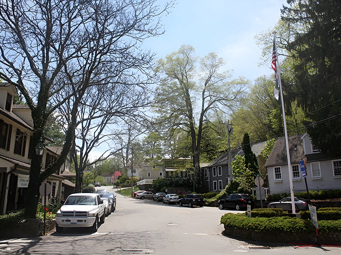 Stone buildings bathed in golden hour light &ndash; Chester's Main Street looks like it was designed by someone who really understands the importance of good lighting.