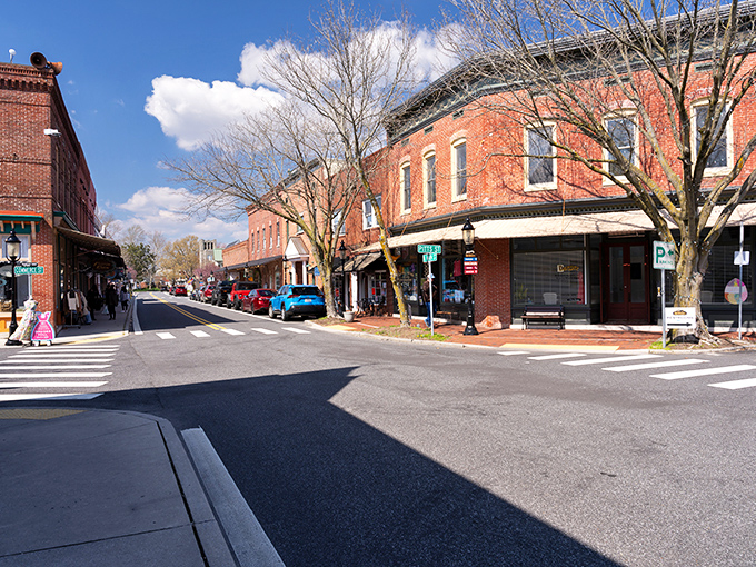 Main Street Berlin looks like it was plucked straight from a Hallmark movie set, where brick buildings and vintage charm aren't manufactured&mdash;they're just Tuesday.