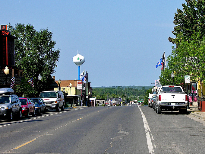 Sheridan Street captures Ely's essence &ndash; where wilderness meets small-town charm under a sky that promises adventure tomorrow.