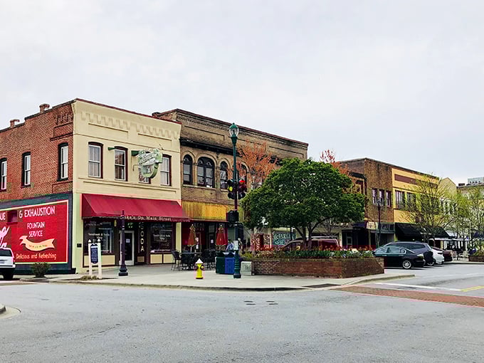 Main Street Hendersonville offers that perfect small-town vibe where you can actually find parking and nobody's in a particular hurry.