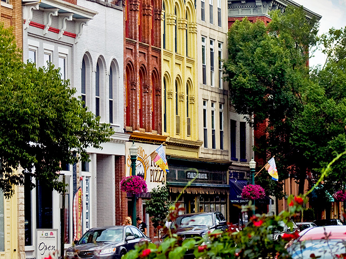 Brick streets and historic storefronts create Marietta's downtown time capsule, where traffic lights seem more like friendly suggestions than necessities.