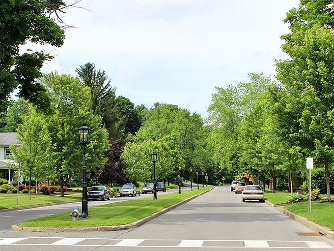 Wellsboro's gas-lit Main Street feels like stepping into a Norman Rockwell painting where time slows down and strangers still say hello.