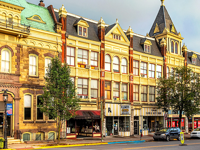 Bellefonte's historic downtown looks like a movie set, but it's the real deal&mdash;brick facades and ornate details telling stories that modern strip malls never could.